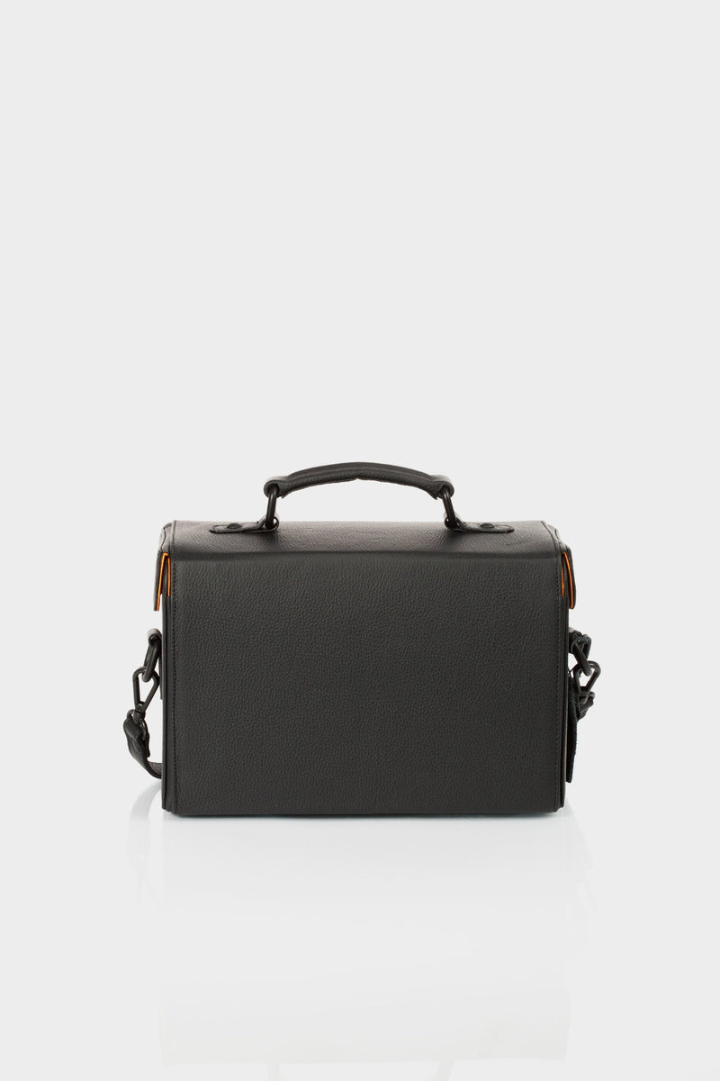 Leather urban unisex box bag - Old Street – BAGOLOGY